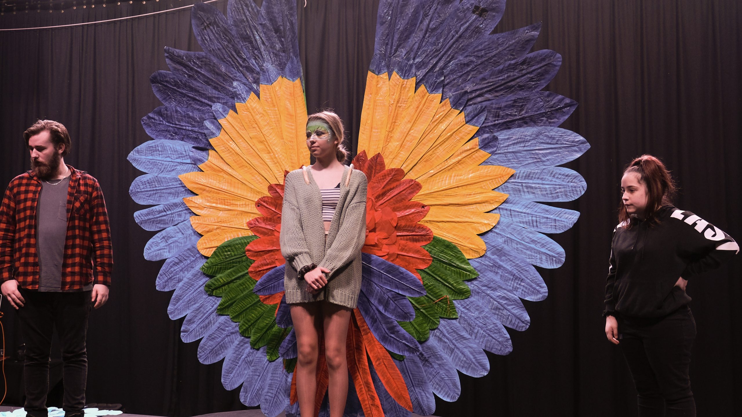 27/6/20: Paper on Skin.Picture: Grant Wells - Big hART